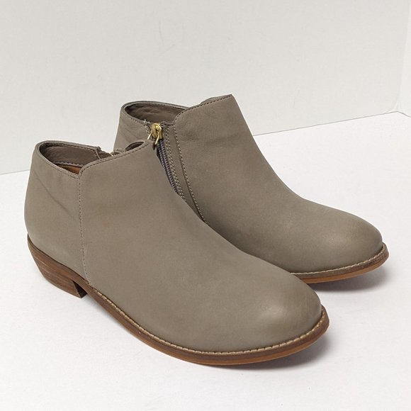 SoftWalk | Shoes | Softwalk Rocklin Ankle Boots Stone Suede Womens 65 M ...